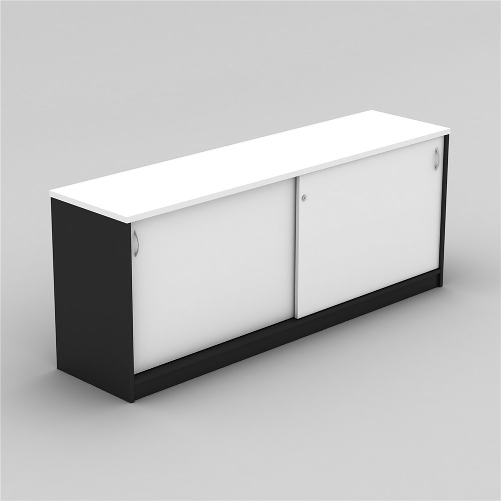 Storage - OM Credenza 1500W x 450D x 720mmH Lockable Sliding Doors ...