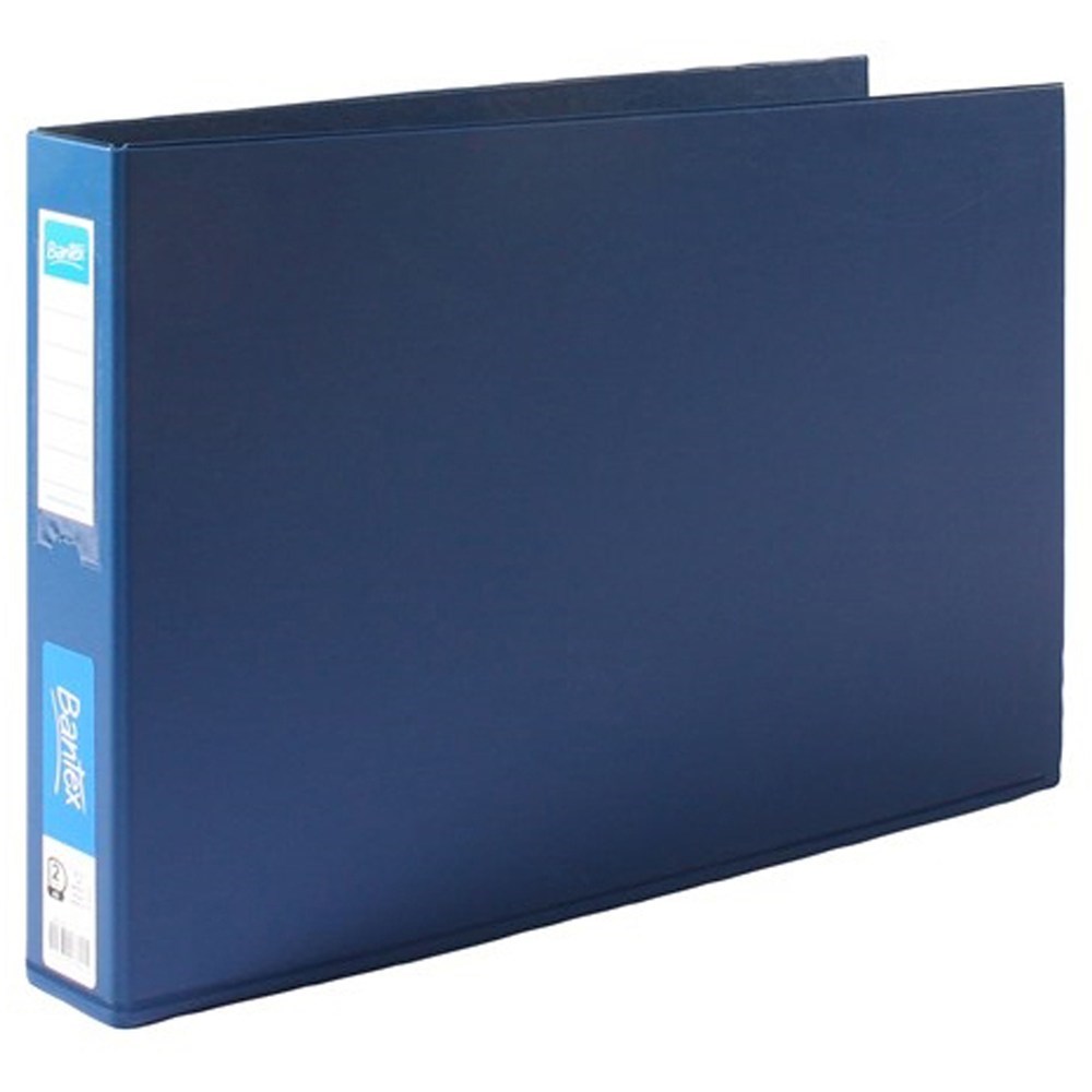 Binders & Folders - Bantex Binder A3 2D 38mm Landscape Blue - Callows ...